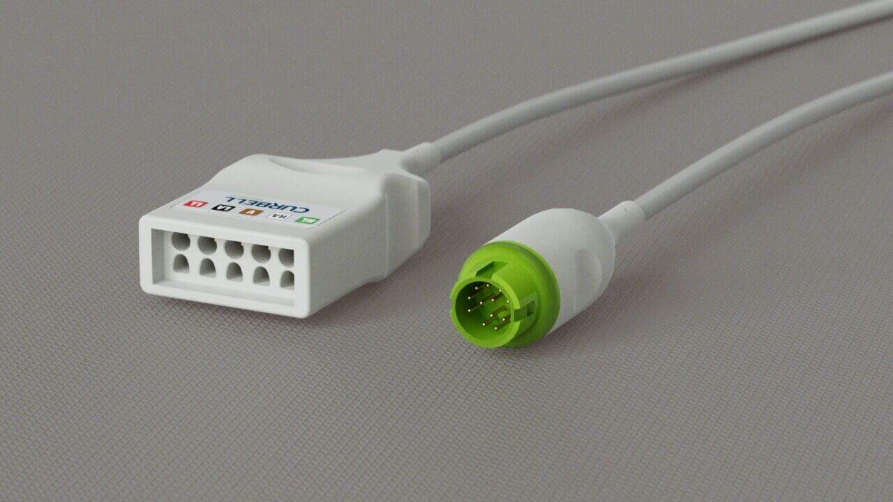 22099 - ECG Cable (5 Lead) for Spacelabs - Curbell Medical