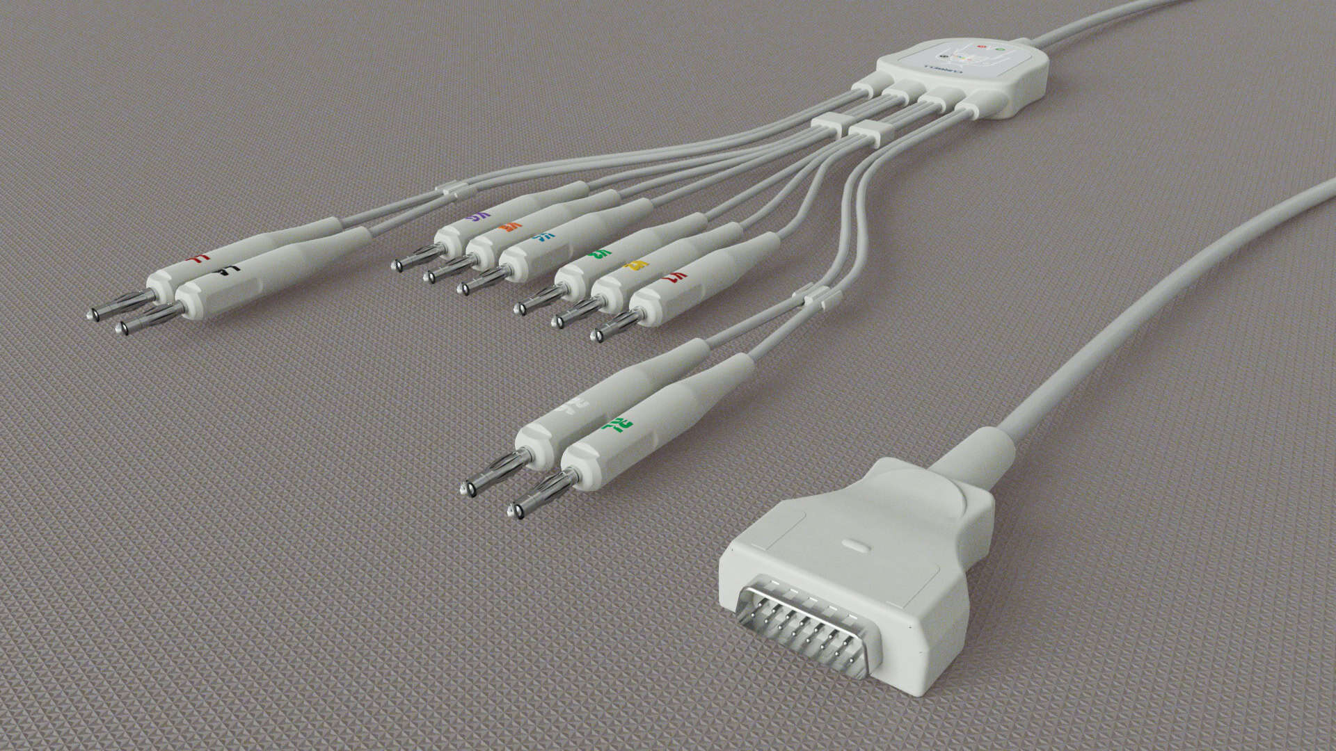 ECG Cable for GE Mac monitors - Curbell Medical