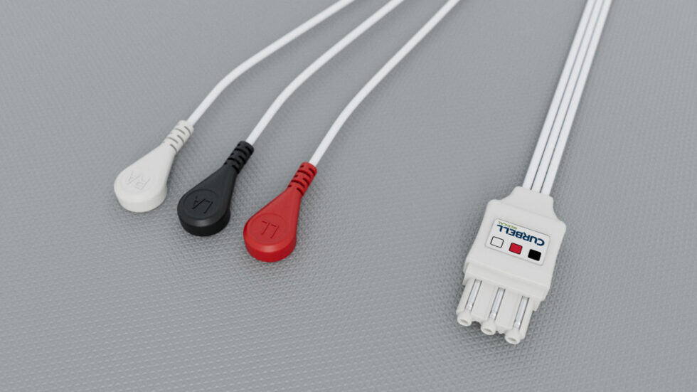 Disposable ECG Leads for Philips Intellivue, 10 pack - Curbell Medical