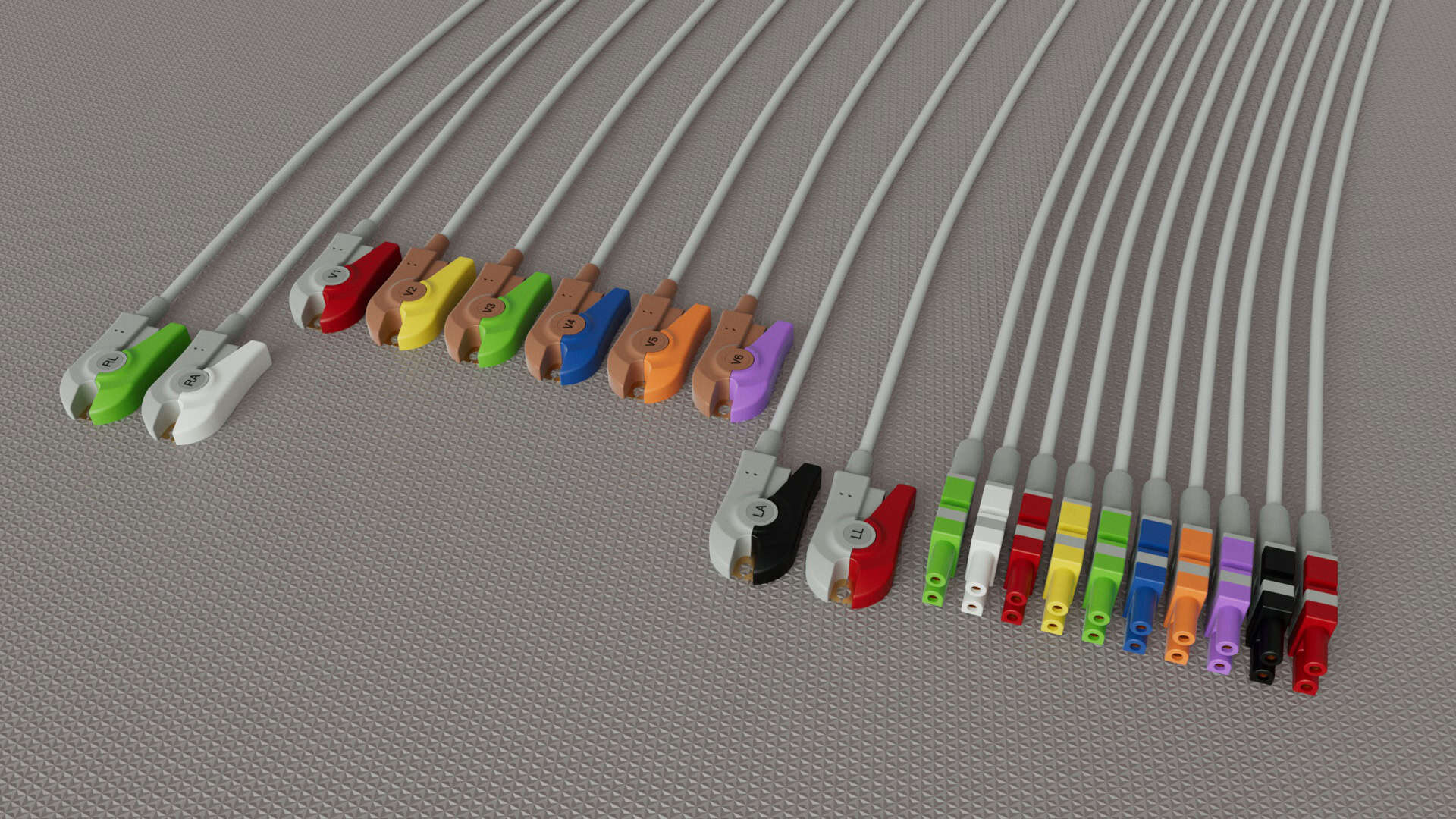 ECG lead wire for GE monitors - Curbell Medical