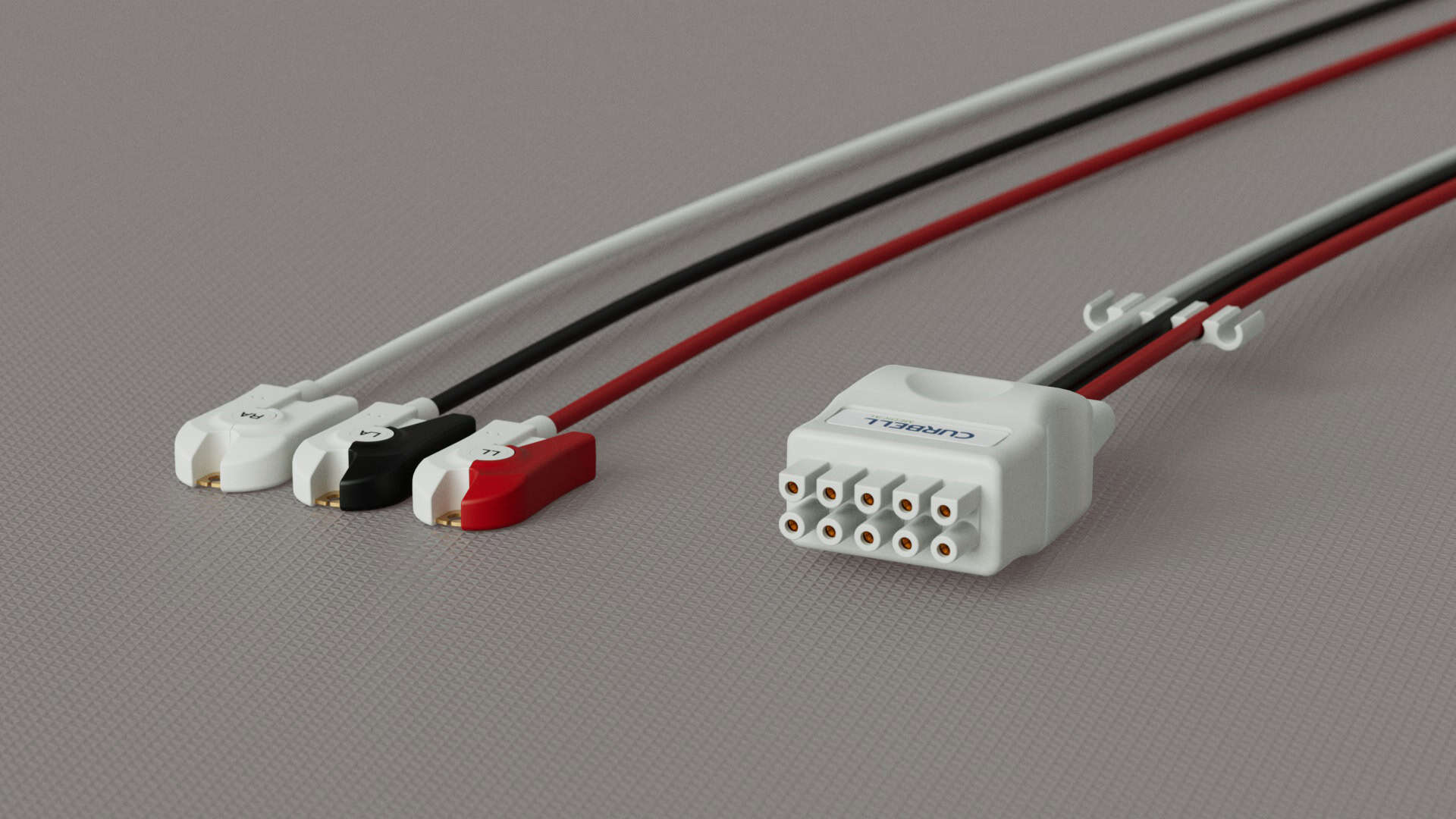 ECG lead wires for GE monitors - Curbell Medical