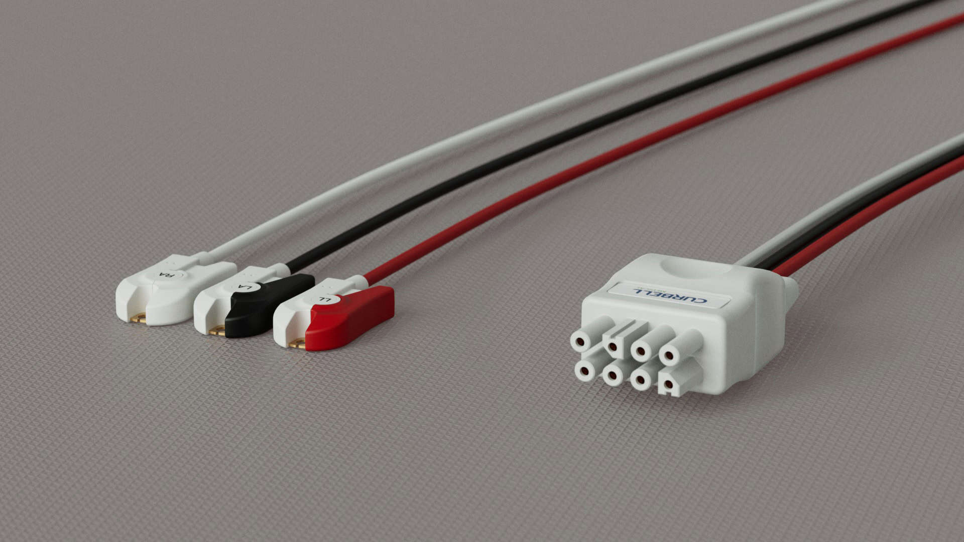 ECG lead wire for Nihon Kohden monitors - Curbell Medical