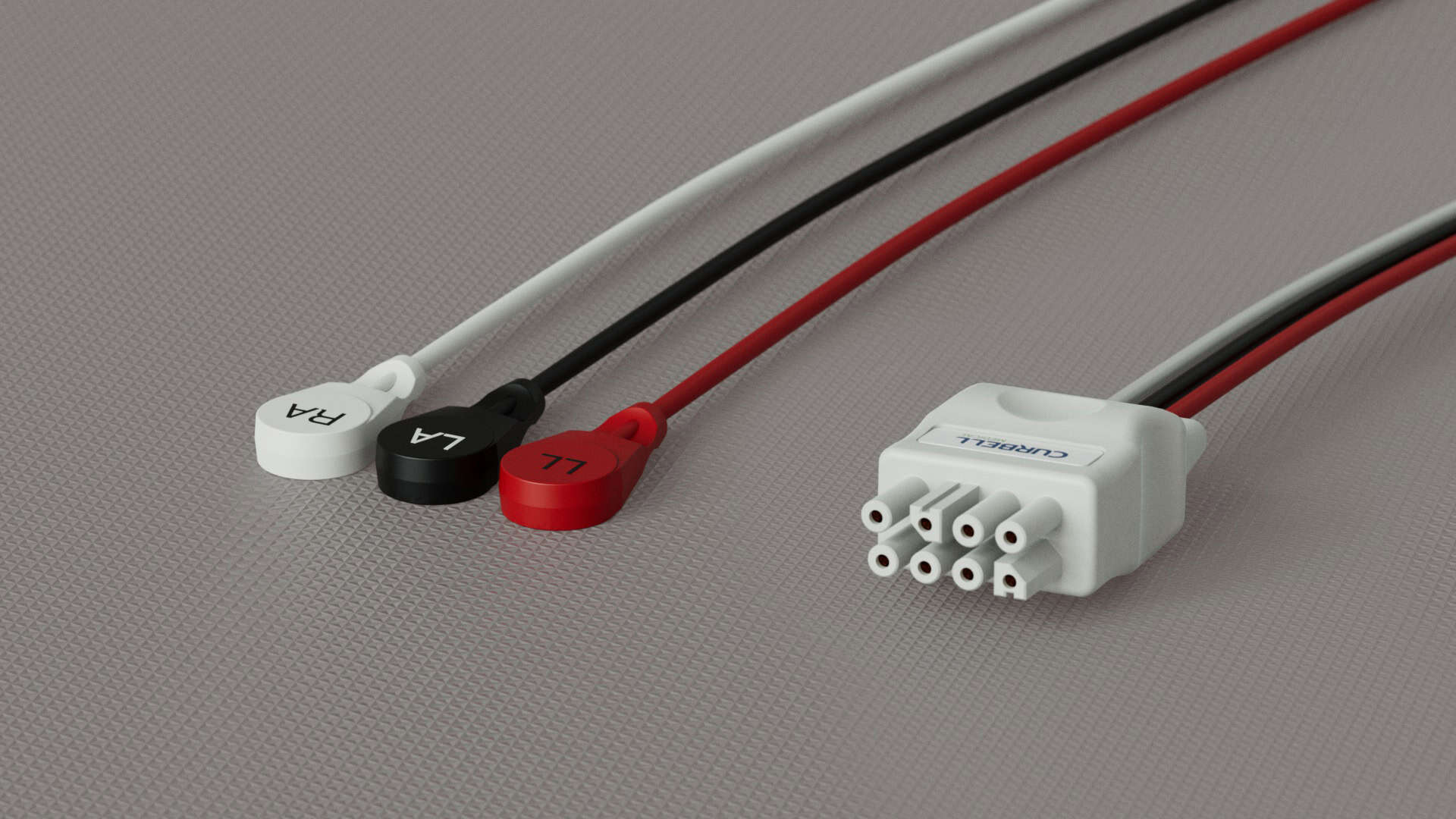 ECG lead wire for Nihon Kohden monitors - Curbell Medical
