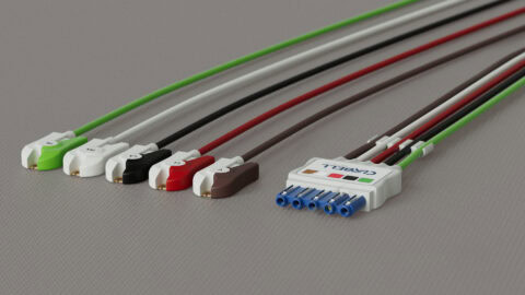 ECG lead wire for Philips monitors - Curbell Medical