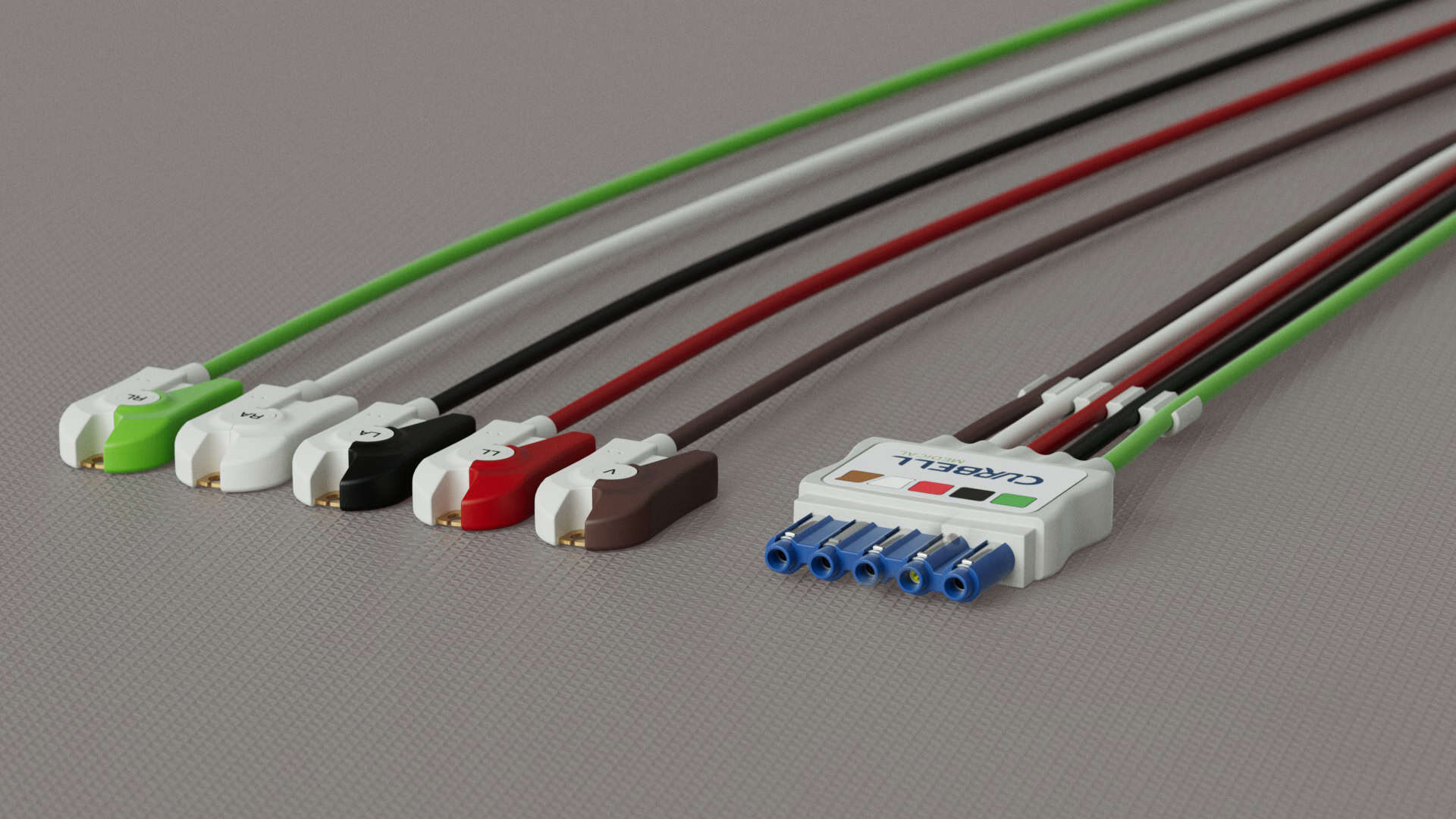 ECG lead wire for Philips monitors - Curbell Medical