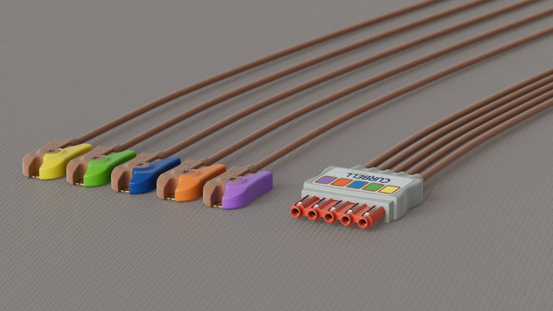 ECG lead wire for Philips monitors - Curbell Medical