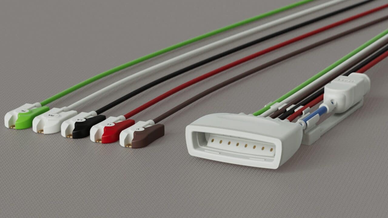 ECG lead wire for Philips monitors - Curbell Medical