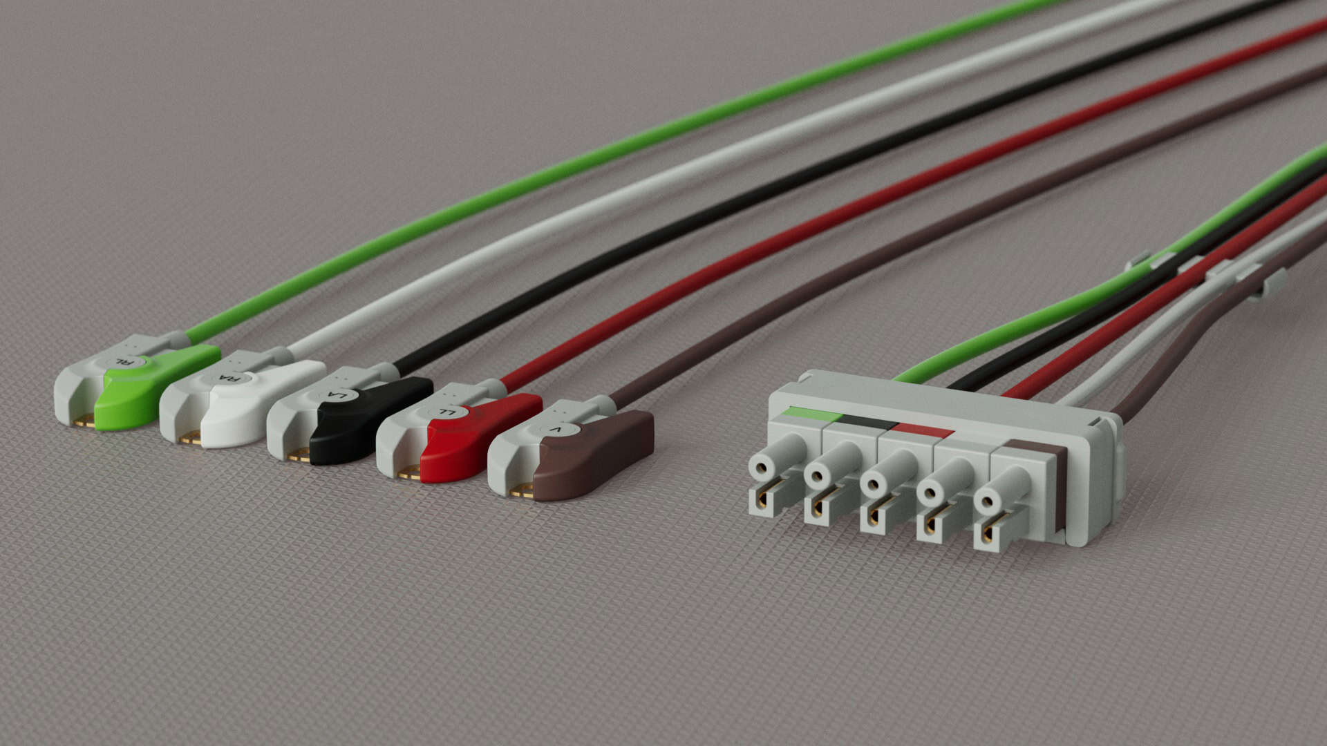 ECG lead wire for Philips monitors - Curbell Medical