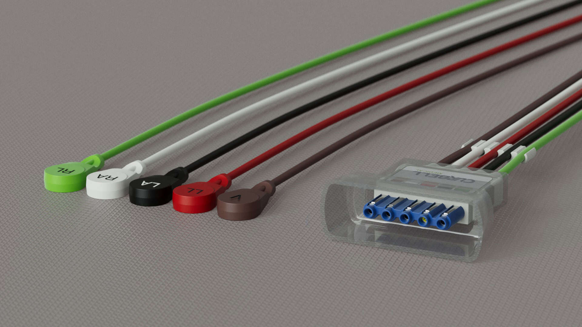 ECG lead wire for Philips monitors - Curbell Medical