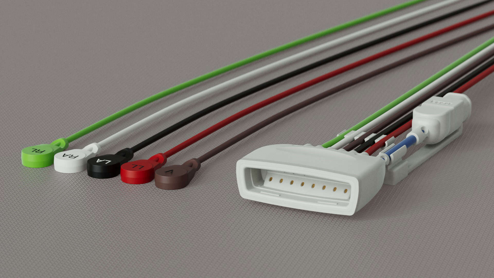 ECG lead wire for Philips monitors - Curbell Medical