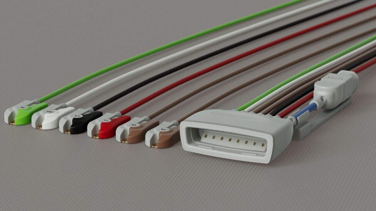 ECG lead wire for Philips monitors - Curbell Medical