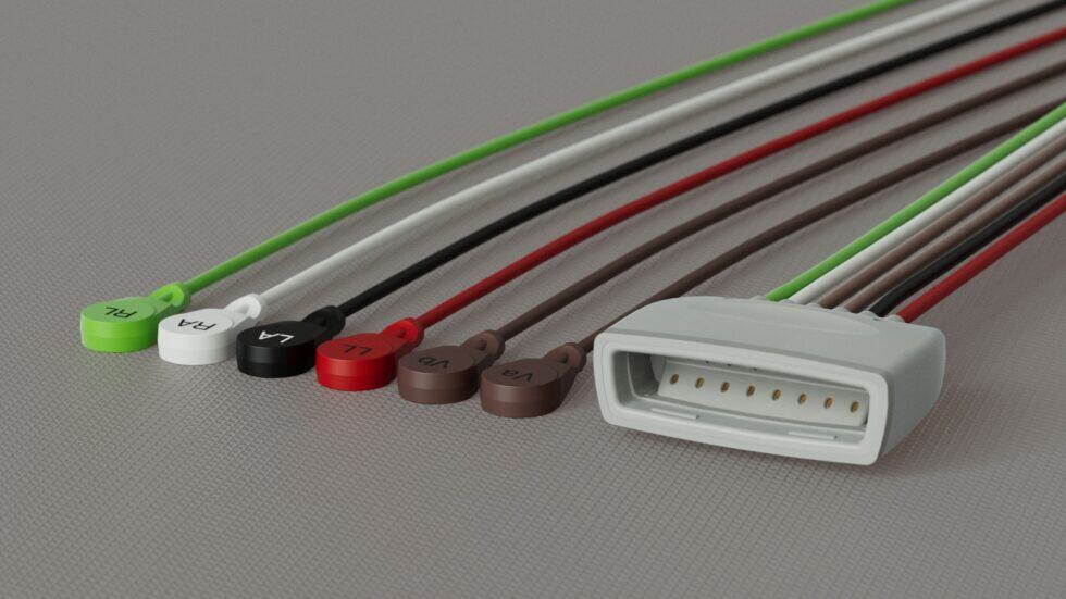 ECG lead wire for Philips monitors - Curbell Medical