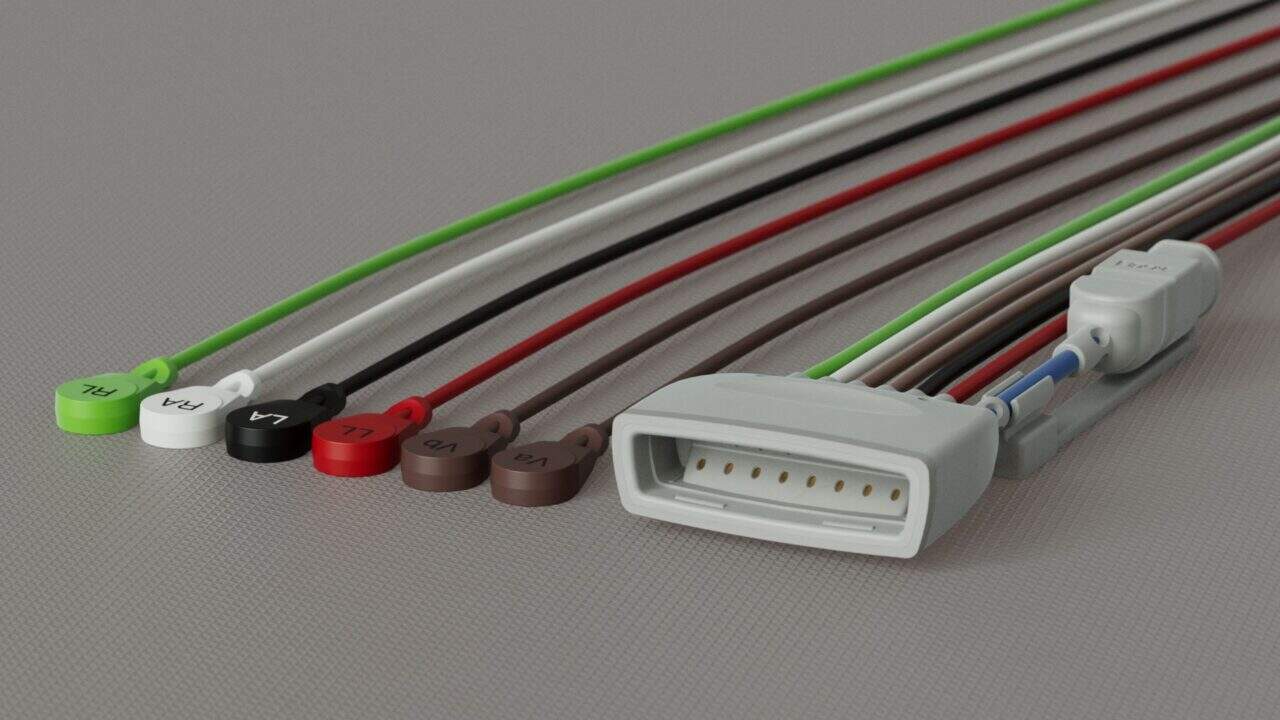 ECG lead wire for Philips monitors - Curbell Medical