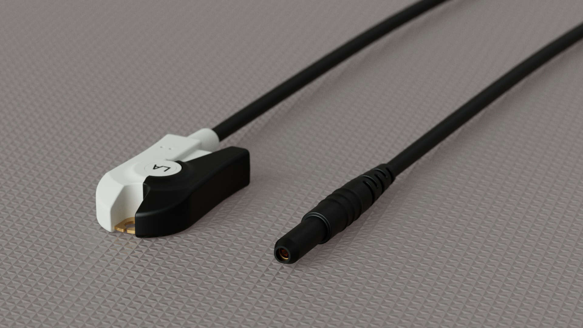 ECG lead wire for DIN connections - Curbell Medical