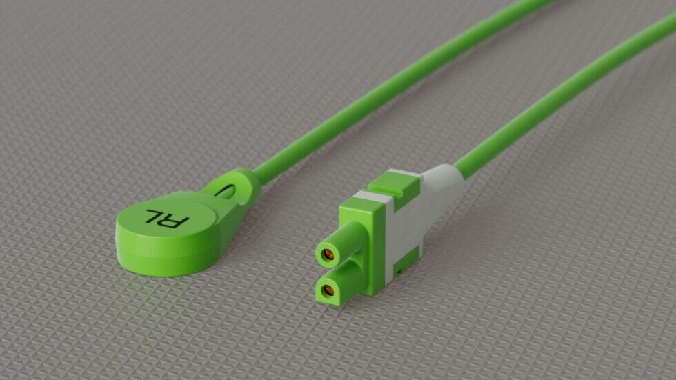 ECG lead wire for GE monitors - Curbell Medical