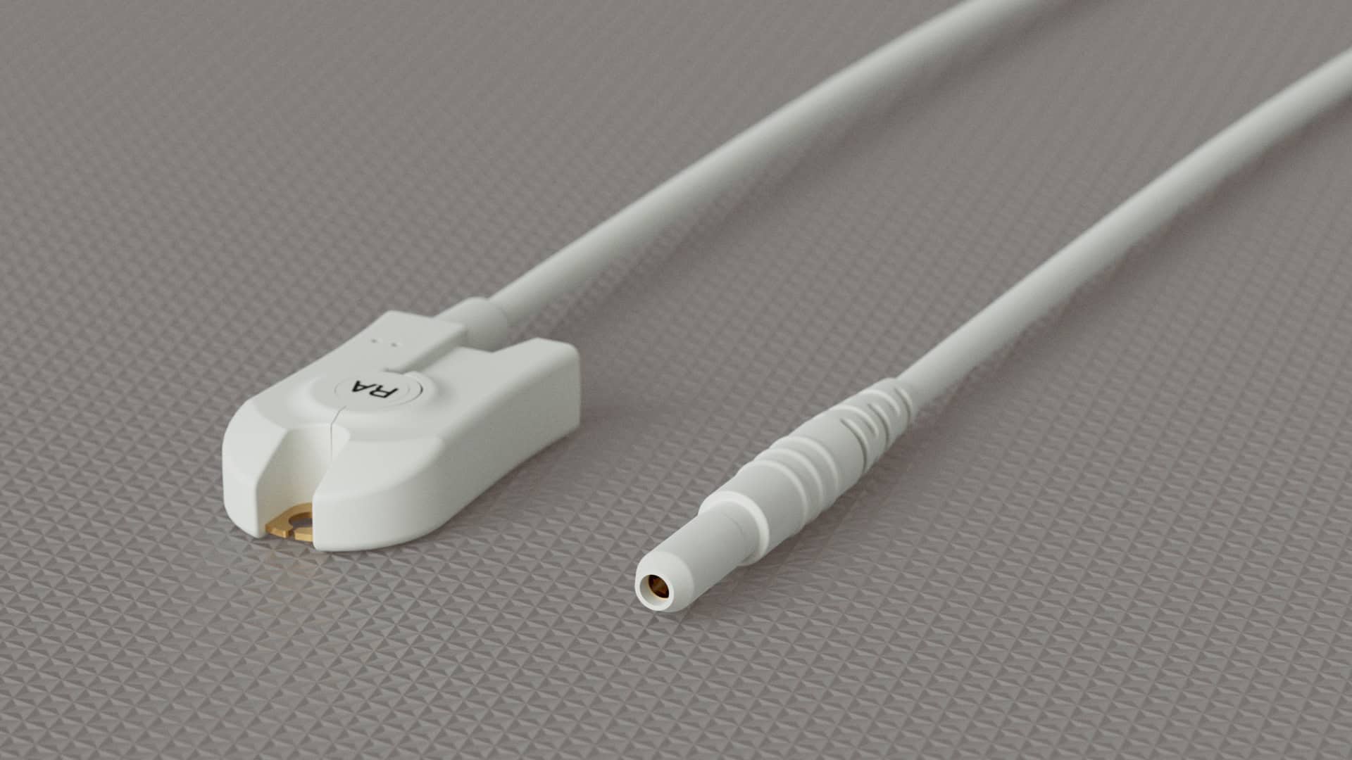 ECG lead wire for DIN connections - Curbell Medical