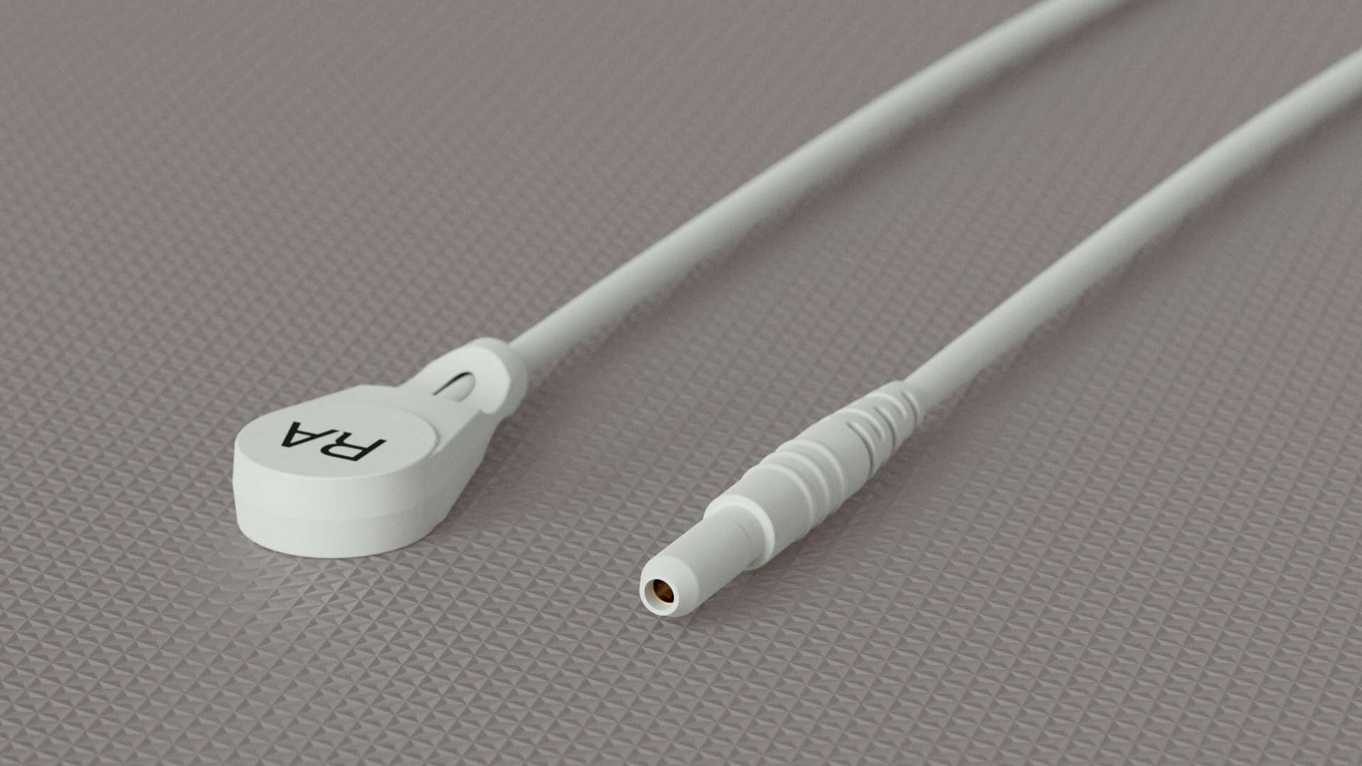 ECG lead wire for DIN connections - Curbell Medical